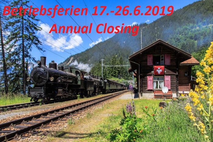 Annual Closing - Betriebsferien - Blog